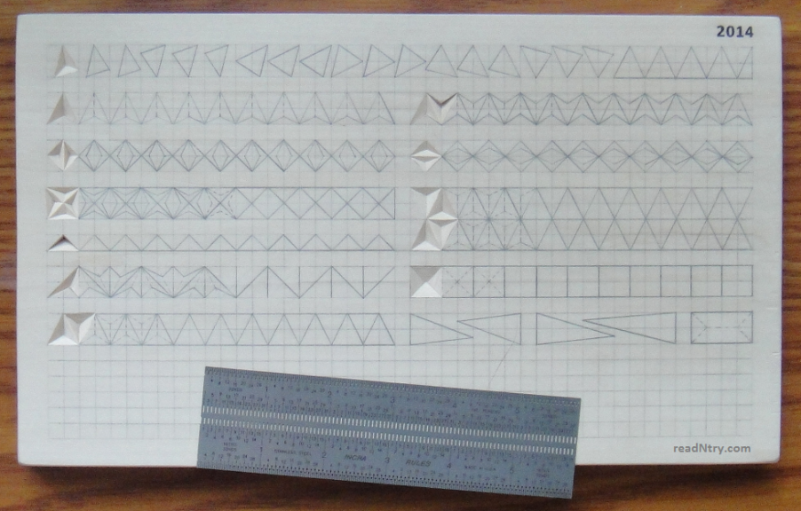 Chip Carving Practice Board - Carving Tips - READ N TRY
