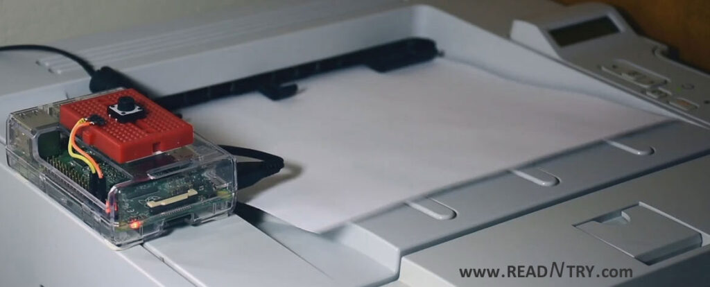 DIY Printer Button - READ N TRY